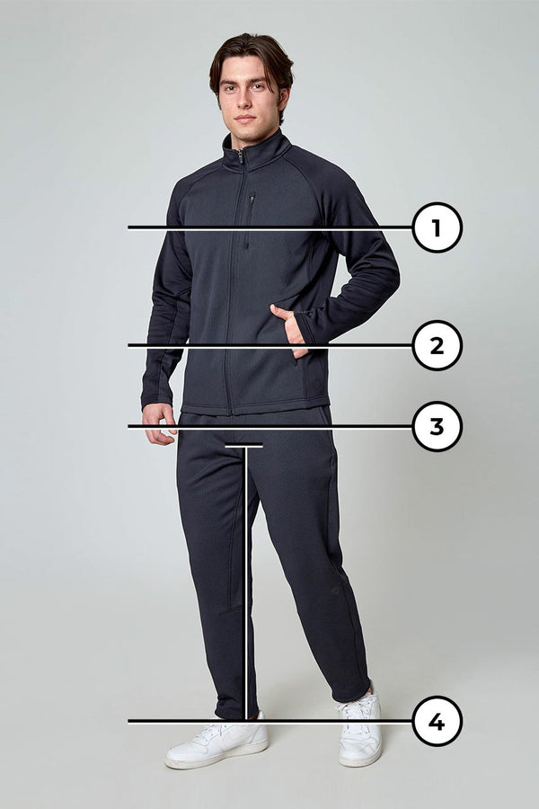 Men’s Size Guide Mondetta